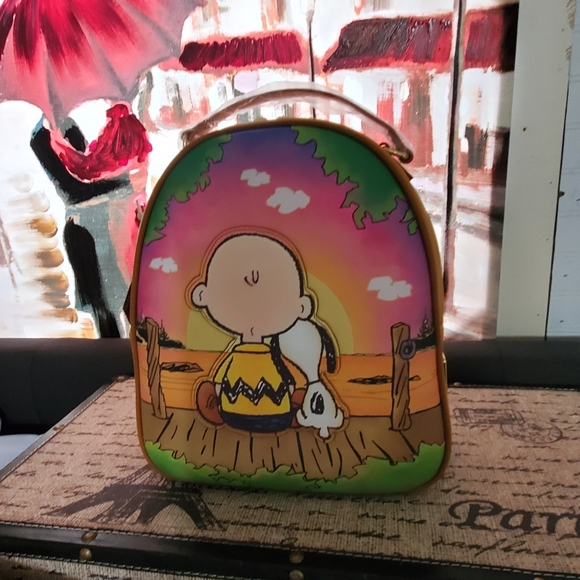 Loungefly | Bags | Loungefly Snoopy Peanuts Gang Mini Backpack | Poshmark